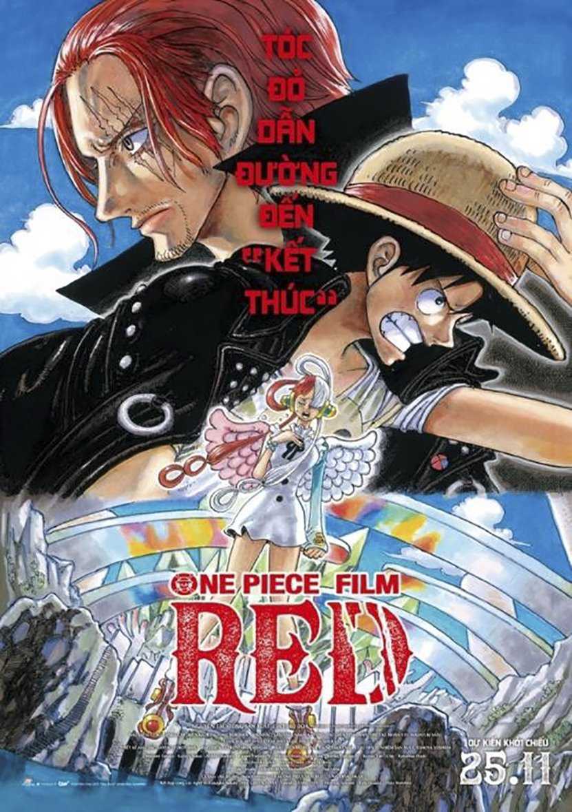 Bom tấn One Piece Film Red lập kỷ lục có doanh thu đặt trước cao nhất ...